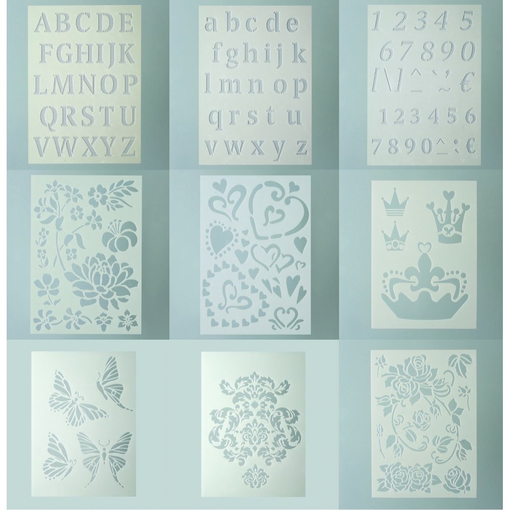 Schabloner - A5 148×210 mm - 59 kr - Skapamer.se